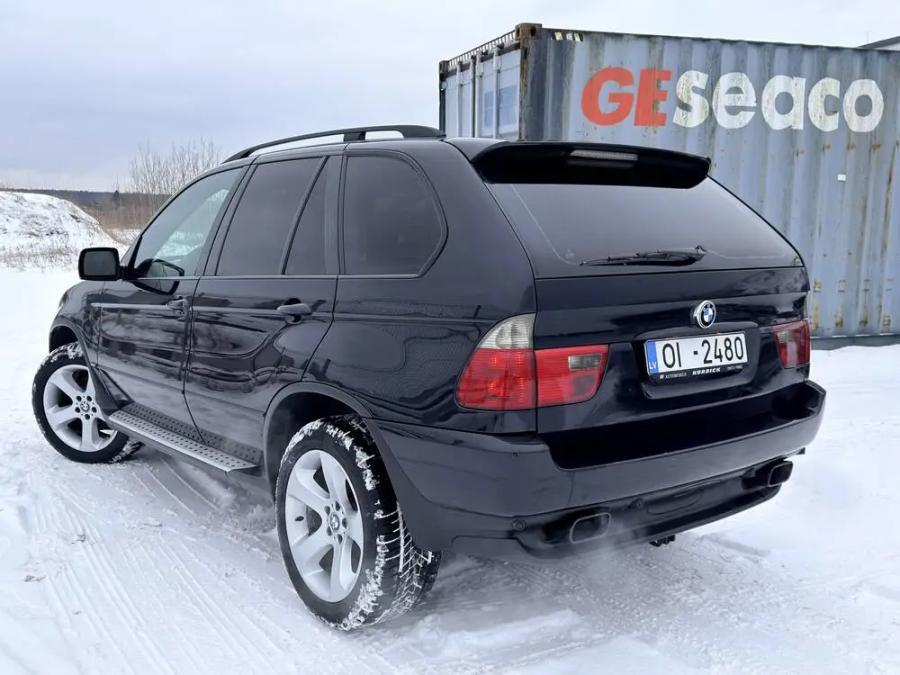 Blue BMW X5 2005 in Riga, with an engine capacity of 3.00 L and mileage of 363 thousand km for 5995 €, photo 3 on AUTOMOTO.COM.LV