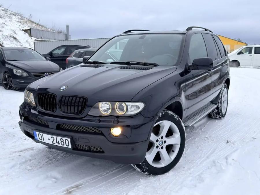Blue BMW X5 2005 in Riga, with an engine capacity of 3.00 L and mileage of 363 thousand km for 5995 €, photo 4 on AUTOMOTO.COM.LV