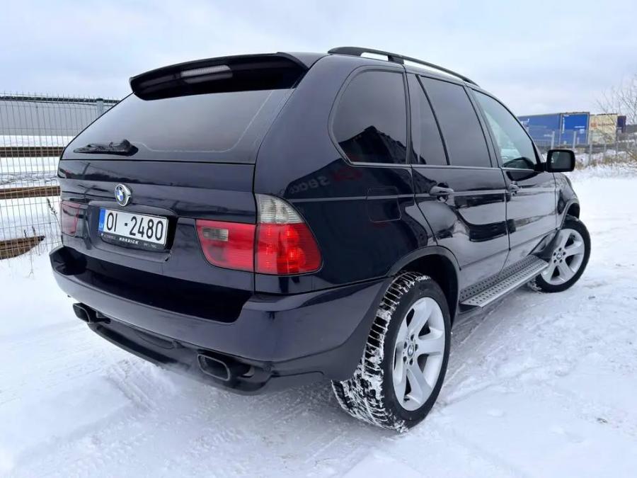 Blue BMW X5 2005 in Riga, with an engine capacity of 3.00 L and mileage of 363 thousand km for 5995 €, photo 5 on AUTOMOTO.COM.LV