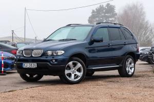 Синий БМВ Х5 2005 в Рига, объемом двигателя 3.00 л и пробегом 350 тыс. км за 5995 €, фото 4 на AUTOMOTO.COM.LV
