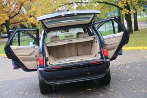 Blue BMW X5 2005 in Riga, with an engine capacity of 3.00 L and mileage of 270 thousand km for 5490 €, photo 8 on AUTOMOTO.COM.LV