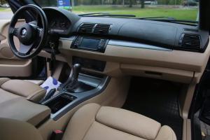 Blue BMW X5 2005 in Riga, with an engine capacity of 3.00 L and mileage of 270 thousand km for 5490 €, photo 17 on AUTOMOTO.COM.LV
