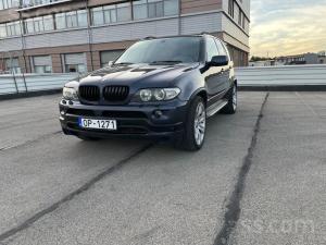 Blue BMW X5 2005 in Riga, with an engine capacity of 3.00 L and mileage of 406 thousand km for 5000 €, photo  on AUTOMOTO.COM.LV