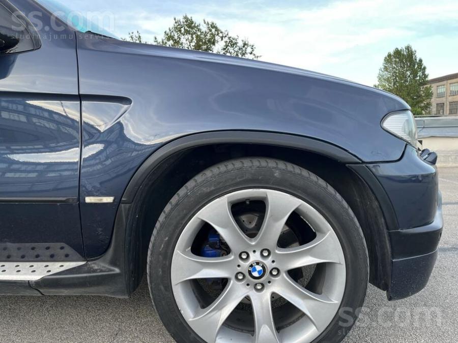 Blue BMW X5 2005 in Riga, with an engine capacity of 3.00 L and mileage of 406 thousand km for 5000 €, photo 9 on AUTOMOTO.COM.LV