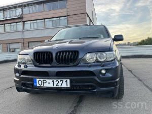 Blue BMW X5 2005 in Riga, with an engine capacity of 3.00 L and mileage of 406 thousand km for 5000 €, photo 18 on AUTOMOTO.COM.LV