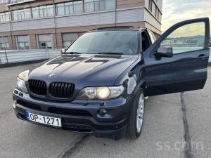 Blue BMW X5 2005 in Riga, with an engine capacity of 3.00 L and mileage of 406 thousand km for 5000 €, photo 19 on AUTOMOTO.COM.LV
