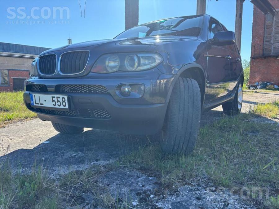 Синий БМВ Х5 2005 в Кулдига, объемом двигателя 3.00 л и пробегом 316 тыс. км за 4000 €, фото 5 на AUTOMOTO.COM.LV