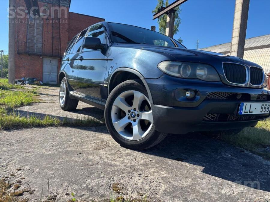 Синий БМВ Х5 2005 в Кулдига, объемом двигателя 3.00 л и пробегом 316 тыс. км за 4000 €, фото 6 на AUTOMOTO.COM.LV