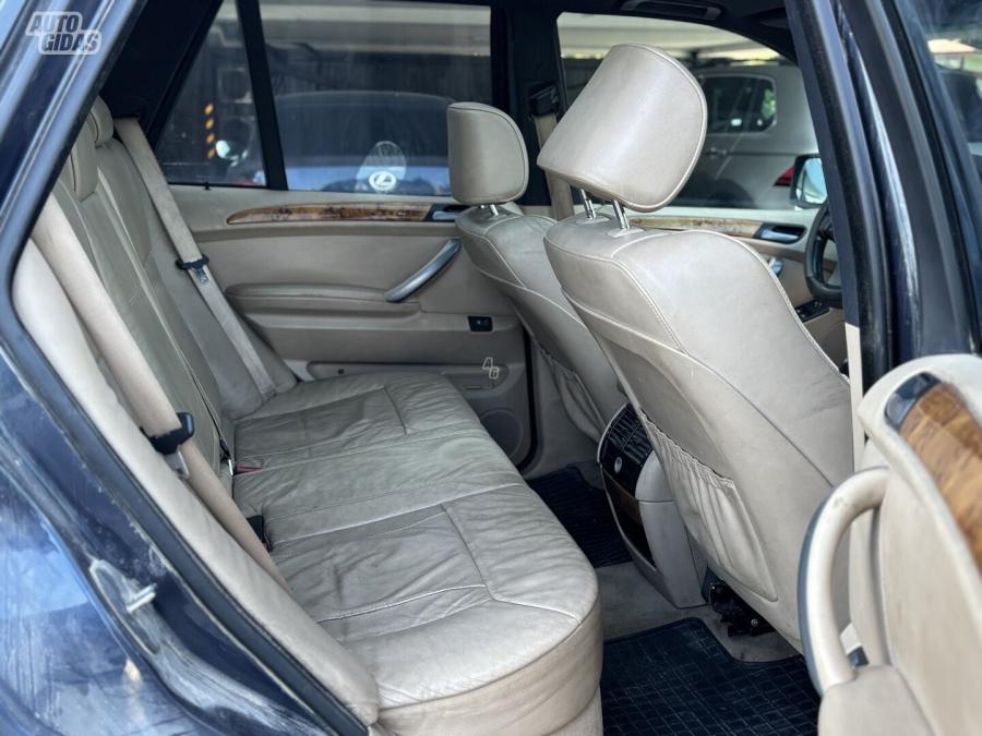 Синий БМВ Х5 2005 в Каунас, объемом двигателя 3.00 л и пробегом 400 тыс. км за 3350 €, фото 23 на AUTOMOTO.COM.LV