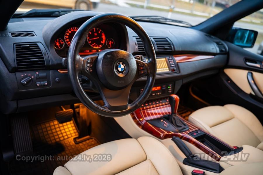 Синий БМВ Х5 2005 в Таллин, объемом двигателя 3.00 л и пробегом 251 тыс. км за 9999 €, фото 24 на AUTOMOTO.COM.LV