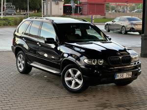 Синий БМВ Х5 2005 в Каунас, объемом двигателя 3.00 л и пробегом 0 тыс. км за 4450 €, фото  на AUTOMOTO.COM.LV