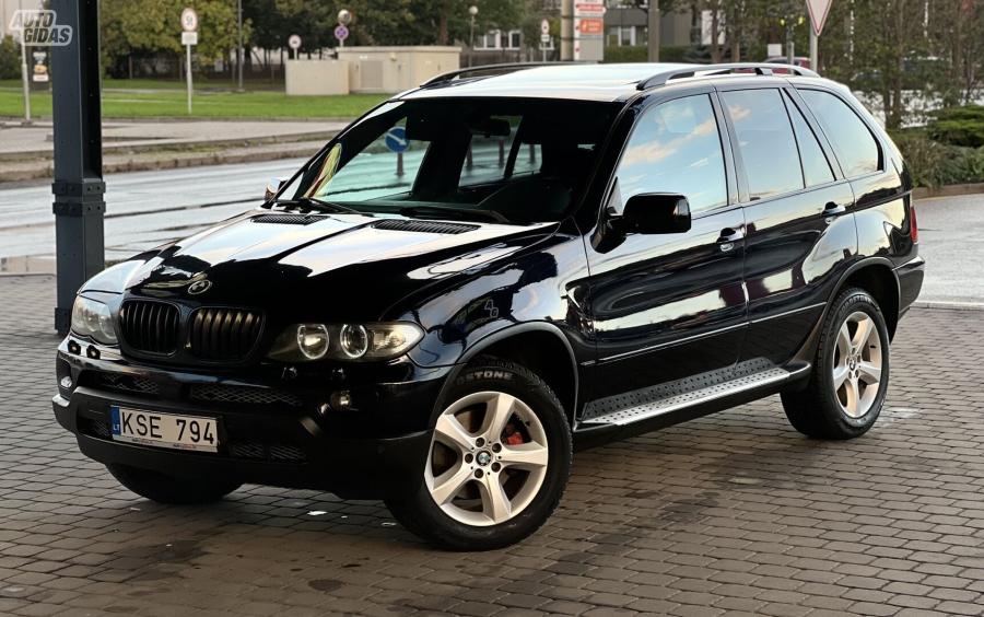 Zils BMW X5 2005 Kauņa, ar dzinēja tilpumu 3.00 L un nobraukumu 0 tūkst. km par 4450 €, foto 3 vietnē AUTOMOTO.COM.LV