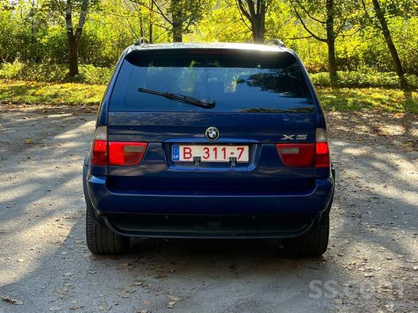 Синий БМВ Х5 2005 в Рига, объемом двигателя 3.00 л и пробегом 0 тыс. км за 4399 €, фото 5 на AUTOMOTO.COM.LV