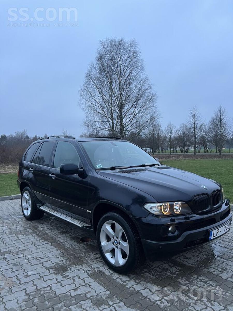 Zils BMW X5 2006 Liepāja, ar dzinēja tilpumu 3.00 L un nobraukumu 420 tūkst. km par 6450 €, foto 3 vietnē AUTOMOTO.COM.LV