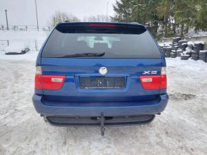 Blue BMW X5 2006 in Utena, with an engine capacity of 2.99 L and mileage of 288 thousand km for 4999 €, photo 7 on AUTOMOTO.COM.LV