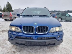 Blue BMW X5 2006 in Utena, with an engine capacity of 2.99 L and mileage of 288 thousand km for 4999 €, photo 8 on AUTOMOTO.COM.LV