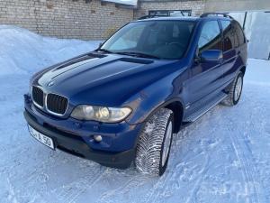 Blue BMW X5 2006 in Ludza, with an engine capacity of 3.00 L and mileage of 0 thousand km for 6600 €, photo  on AUTOMOTO.COM.LV