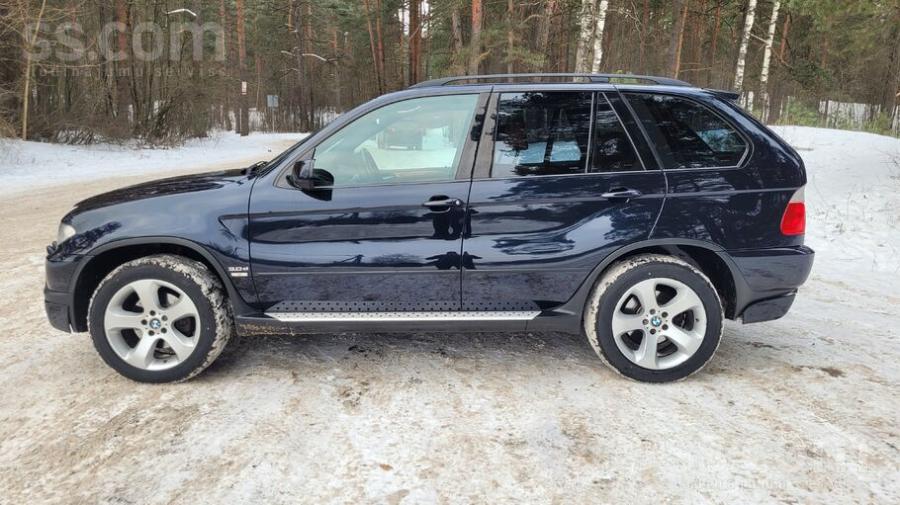 Blue BMW X5 2006 in Riga, with an engine capacity of 3.00 L and mileage of 178 thousand km for 8600 €, photo 2 on AUTOMOTO.COM.LV