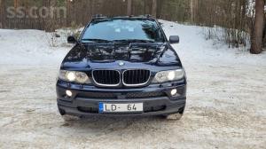 Blue BMW X5 2006 in Riga, with an engine capacity of 3.00 L and mileage of 178 thousand km for 8600 €, photo 3 on AUTOMOTO.COM.LV