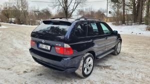 Blue BMW X5 2006 in Riga, with an engine capacity of 3.00 L and mileage of 178 thousand km for 8600 €, photo 7 on AUTOMOTO.COM.LV