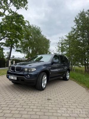 Blue BMW X5 2006 in Riga, with an engine capacity of 3.00 L and mileage of 206 thousand km for 6300 €, photo 5 on AUTOMOTO.COM.LV