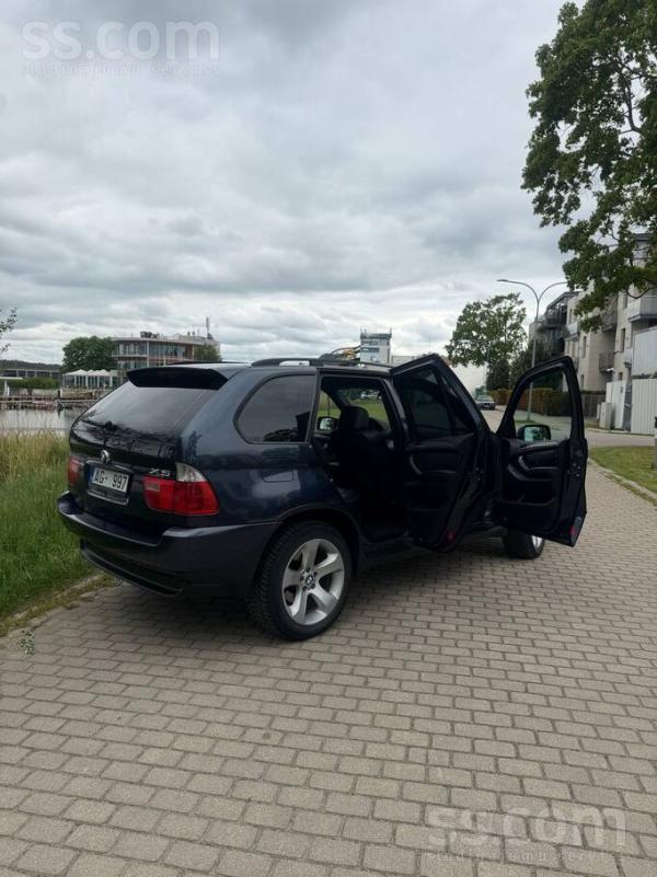 Zils BMW X5 2006 Rīga, ar dzinēja tilpumu 3.00 L un nobraukumu 206 tūkst. km par 6300 €, foto 6 vietnē AUTOMOTO.COM.LV