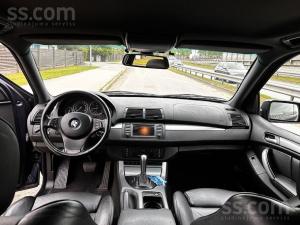 Blue BMW X5 2006 in Riga, with an engine capacity of 3.00 L and mileage of 206 thousand km for 6300 €, photo 11 on AUTOMOTO.COM.LV