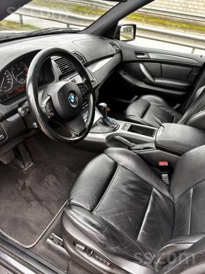 Blue BMW X5 2006 in Riga, with an engine capacity of 3.00 L and mileage of 206 thousand km for 6300 €, photo 12 on AUTOMOTO.COM.LV