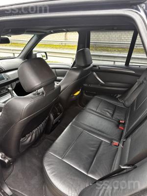 Blue BMW X5 2006 in Riga, with an engine capacity of 3.00 L and mileage of 206 thousand km for 6300 €, photo 13 on AUTOMOTO.COM.LV