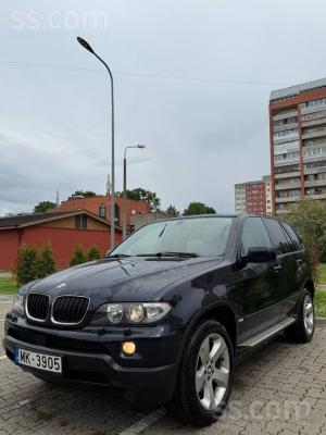 Синий БМВ Х5 2006 в Рига, объемом двигателя 3.00 л и пробегом 288 тыс. км за 6500 €, фото 6 на AUTOMOTO.COM.LV