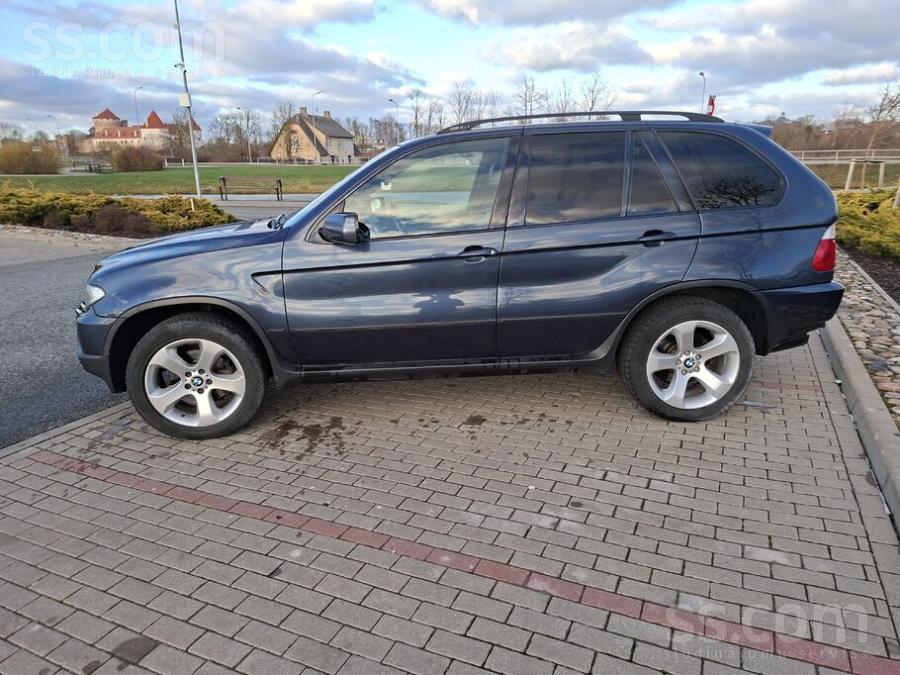 Синий БМВ Х5 2006 в Бауска, объемом двигателя 3.00 л и пробегом 285 тыс. км за 5699 €, фото 6 на AUTOMOTO.COM.LV