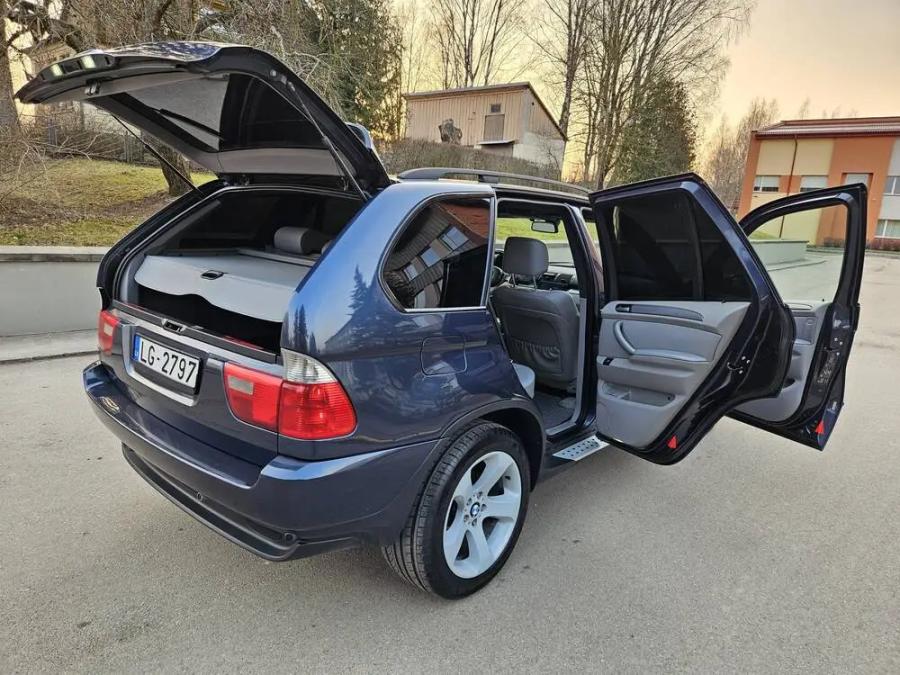 Синий БМВ Х5 2006 в Екабпилс, объемом двигателя 3.00 л и пробегом 259 тыс. км за 5490 €, фото 26 на AUTOMOTO.COM.LV