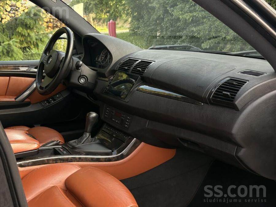 Синий БМВ Х5 2006 в Добеле, объемом двигателя 3.00 л и пробегом 301 тыс. км за 8185 €, фото 7 на AUTOMOTO.COM.LV