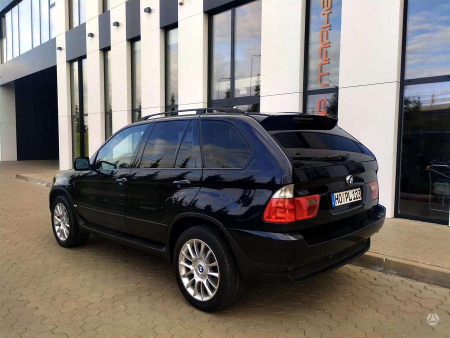 Blue BMW X5 2006 in Vilnius, with an engine capacity of 2.99 L and mileage of 343 thousand km for 5900 €, photo 7 on AUTOMOTO.COM.LV