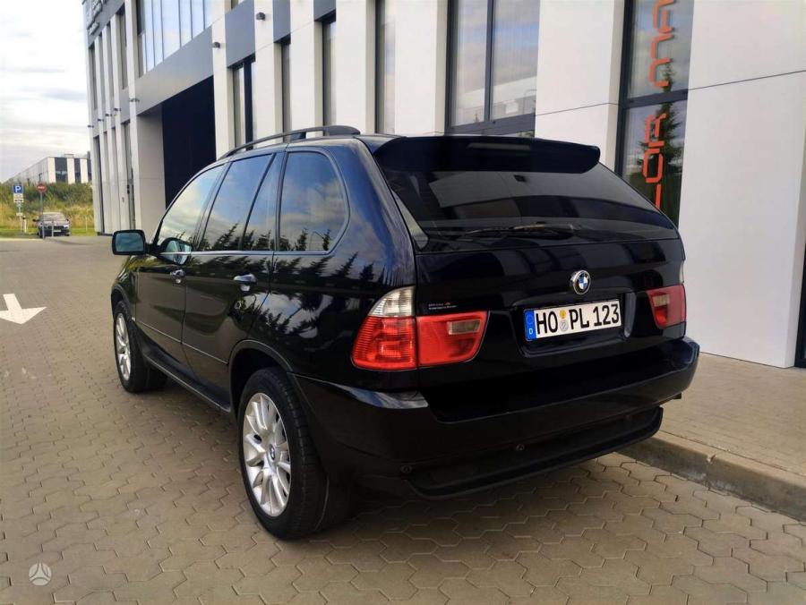Blue BMW X5 2006 in Vilnius, with an engine capacity of 2.99 L and mileage of 343 thousand km for 5900 €, photo 8 on AUTOMOTO.COM.LV