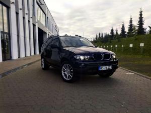 Blue BMW X5 2006 in Vilnius, with an engine capacity of 2.99 L and mileage of 343 thousand km for 5900 €, photo 15 on AUTOMOTO.COM.LV
