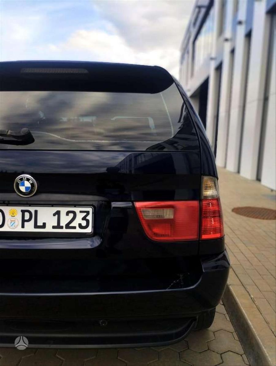 Blue BMW X5 2006 in Vilnius, with an engine capacity of 2.99 L and mileage of 343 thousand km for 5900 €, photo 18 on AUTOMOTO.COM.LV
