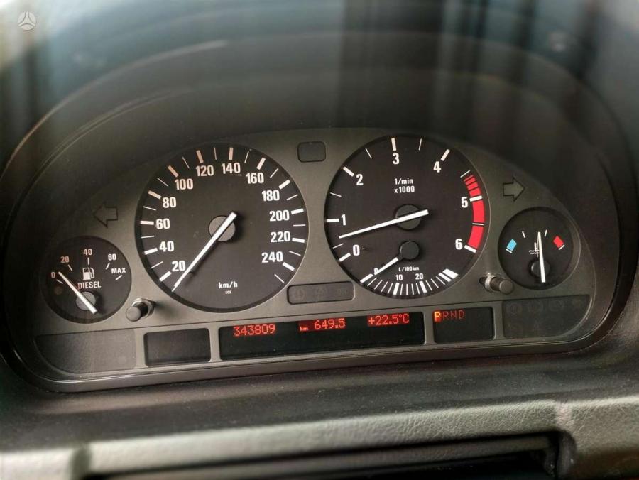 Blue BMW X5 2006 in Vilnius, with an engine capacity of 2.99 L and mileage of 343 thousand km for 5900 €, photo 21 on AUTOMOTO.COM.LV