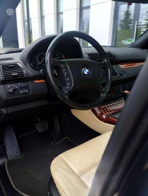 Blue BMW X5 2006 in Vilnius, with an engine capacity of 2.99 L and mileage of 343 thousand km for 5900 €, photo 23 on AUTOMOTO.COM.LV