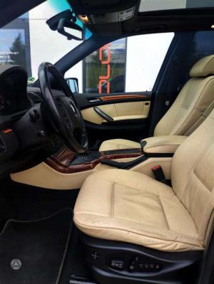 Blue BMW X5 2006 in Vilnius, with an engine capacity of 2.99 L and mileage of 343 thousand km for 5900 €, photo 24 on AUTOMOTO.COM.LV