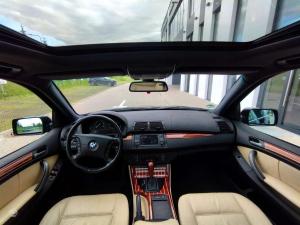 Blue BMW X5 2006 in Vilnius, with an engine capacity of 2.99 L and mileage of 343 thousand km for 5900 €, photo 26 on AUTOMOTO.COM.LV