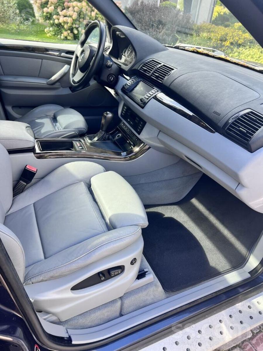 Zils BMW X5 2006 Rīga, ar dzinēja tilpumu 3.00 L un nobraukumu 343 tūkst. km par 5500 €, foto 8 vietnē AUTOMOTO.COM.LV