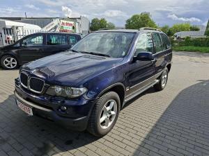 Zils BMW X5 2006 Marijampole, ar dzinēja tilpumu 2.99 L un nobraukumu 298 tūkst. km par 5200 €, foto  vietnē AUTOMOTO.COM.LV