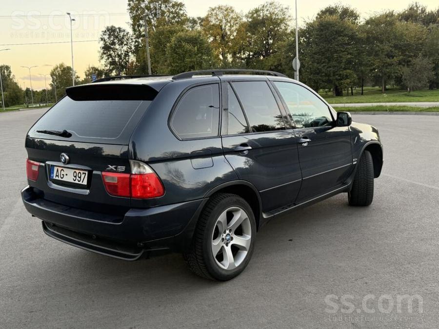 Синий БМВ Х5 2006 в Рига, объемом двигателя 3.00 л и пробегом 211 тыс. км за 4500 €, фото 4 на AUTOMOTO.COM.LV