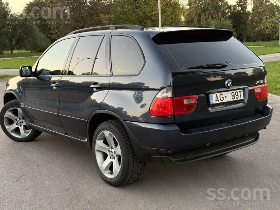 Синий БМВ Х5 2006 в Рига, объемом двигателя 3.00 л и пробегом 211 тыс. км за 4500 €, фото 5 на AUTOMOTO.COM.LV