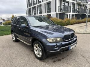 Синий БМВ Х5 2006 в Вильнюс, объемом двигателя 3.00 л и пробегом 390 тыс. км за 3500 €, фото  на AUTOMOTO.COM.LV