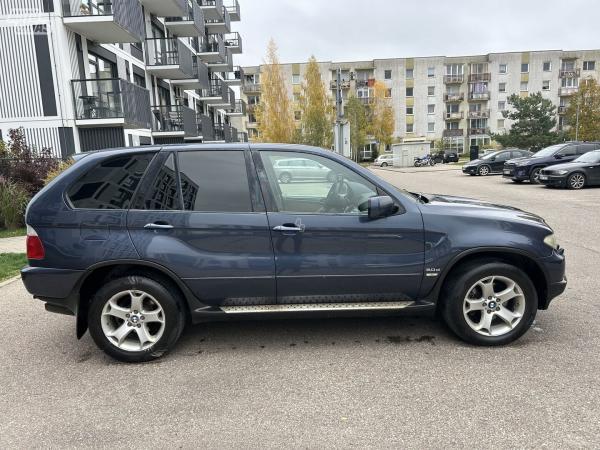 Синий БМВ Х5 2006 в Вильнюс, объемом двигателя 3.00 л и пробегом 390 тыс. км за 3300 €, фото 5 на AUTOMOTO.COM.LV