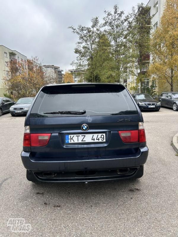 Синий БМВ Х5 2006 в Вильнюс, объемом двигателя 3.00 л и пробегом 390 тыс. км за 3300 €, фото 7 на AUTOMOTO.COM.LV