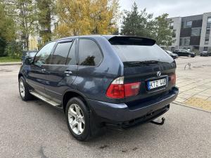 Blue BMW X5 2006 in Vilnius, with an engine capacity of 3.00 L and mileage of 390 thousand km for 3500 €, photo 8 on AUTOMOTO.COM.LV