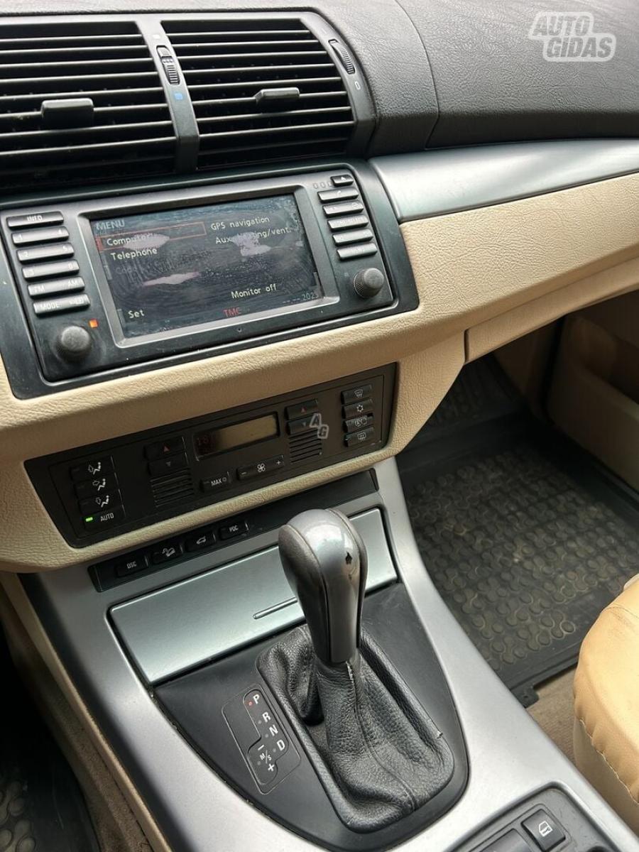 Blue BMW X5 2006 in Vilnius, with an engine capacity of 3.00 L and mileage of 390 thousand km for 3500 €, photo 19 on AUTOMOTO.COM.LV
